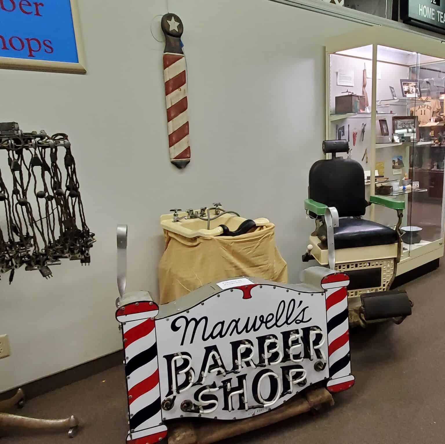 Beauty and Barber Shops Temporary Exhibit opens soon - Dubois County Museum
